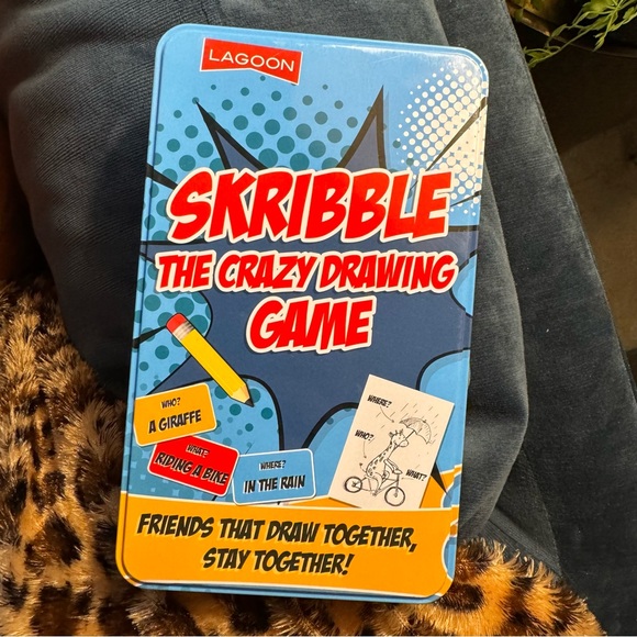 Lagoon | Games | Skribble The Crazy Drawing Game | Poshmark